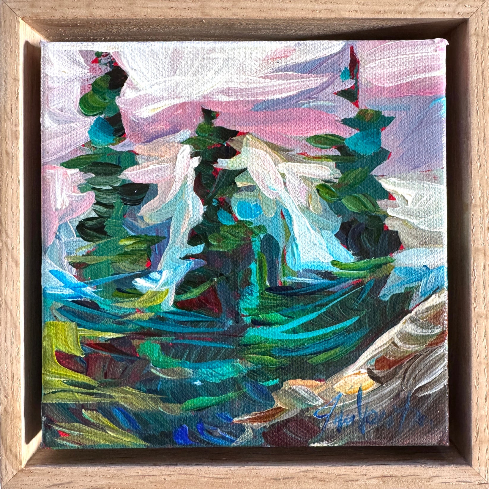 BC Trees by Julia Veenstra - Crown and Press Gallery – crownandpress