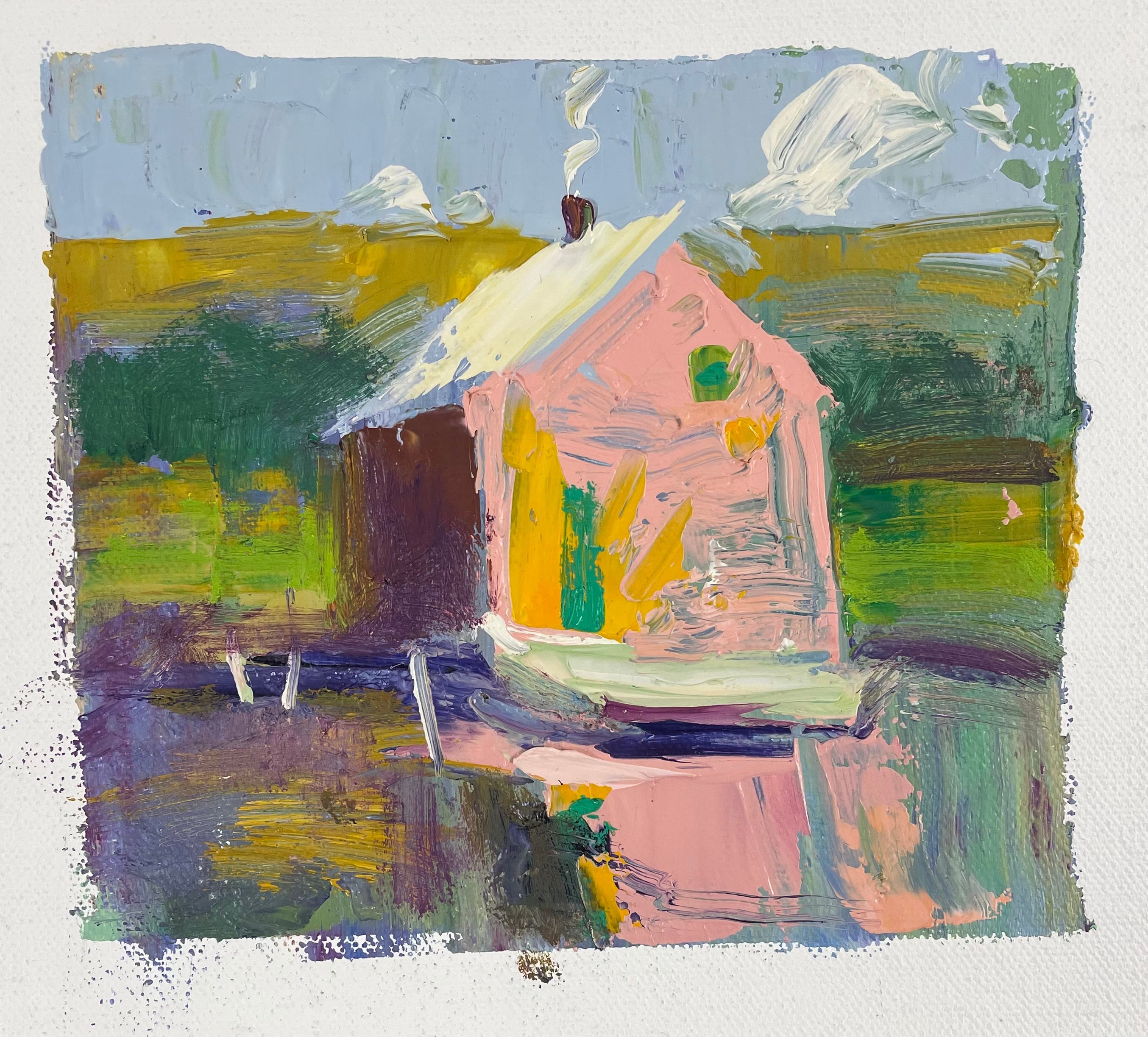 East Coast Colours Number One by Andrew Judd - Crown and Press Gallery ...