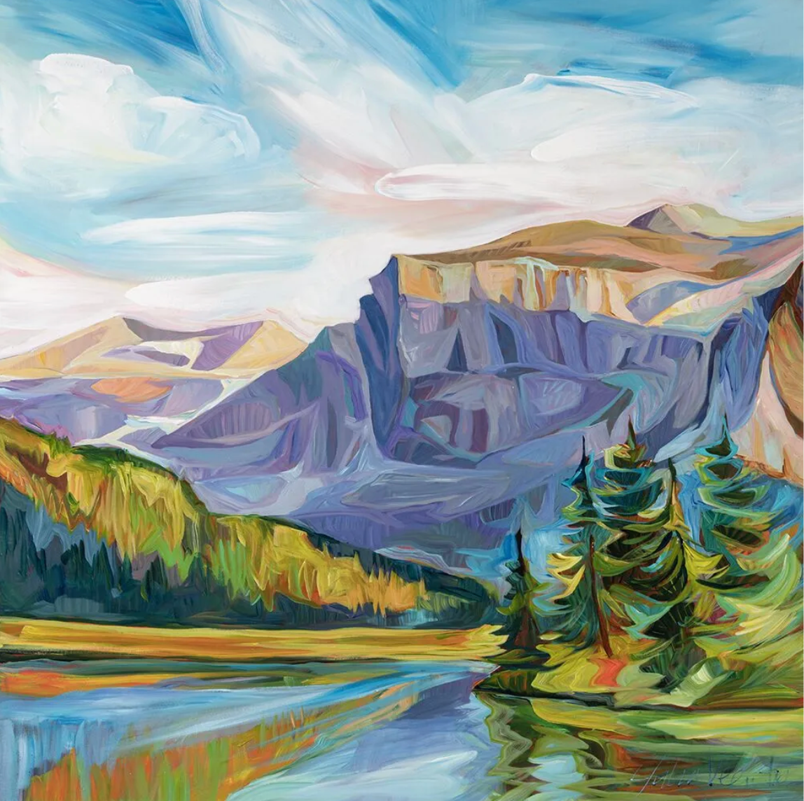 Julia Veenstra / Just As You Are / 36x36 / Embellished Canvas Print ...