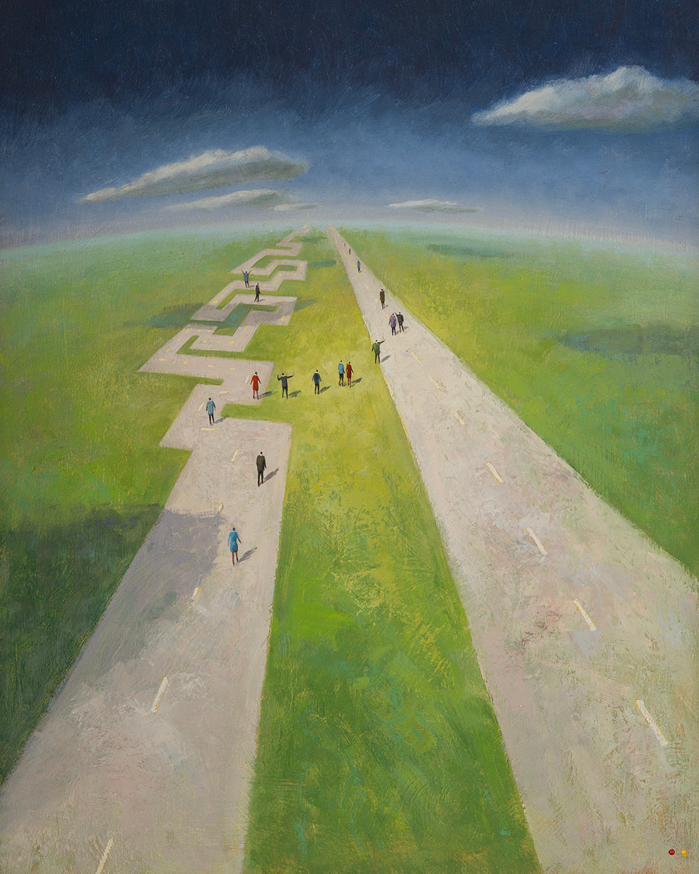 The Better Road by Andrew Judd - Crown and Press Gallery – crownandpress