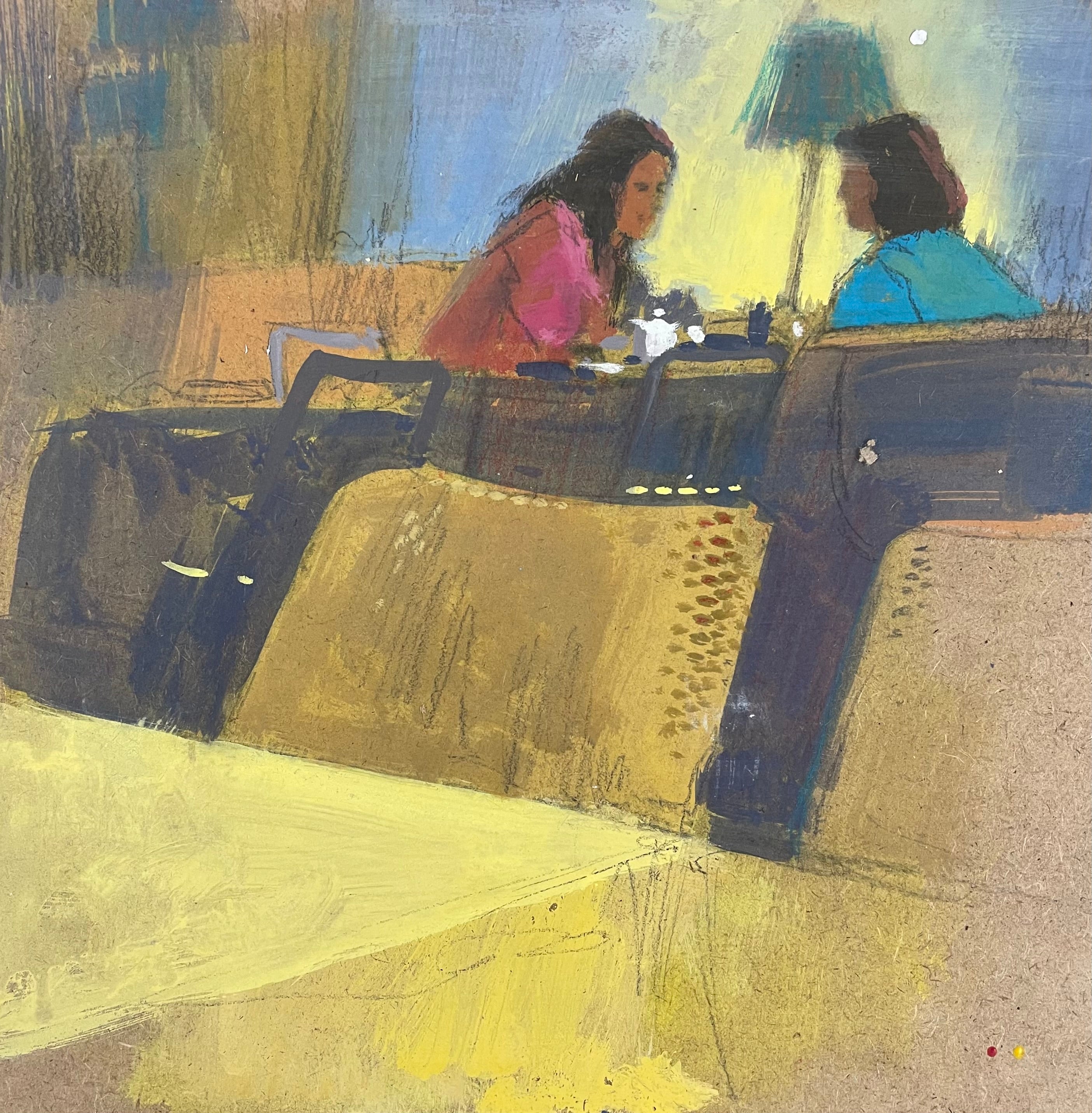 The Conversation by Andrew Judd - Crown and Press Gallery – crownandpress