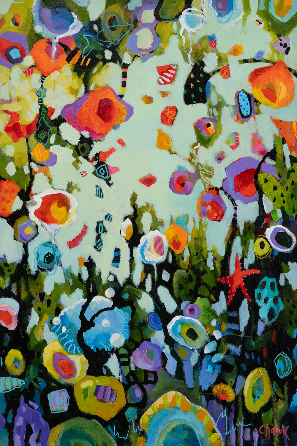 Water Park by Jill Charuk - Crown and Press Gallery – crownandpress