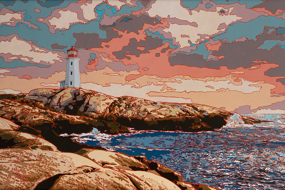 Dave Barrer - Atlantic Beacon by Dave Barrer - Crown and Press Gallery ...