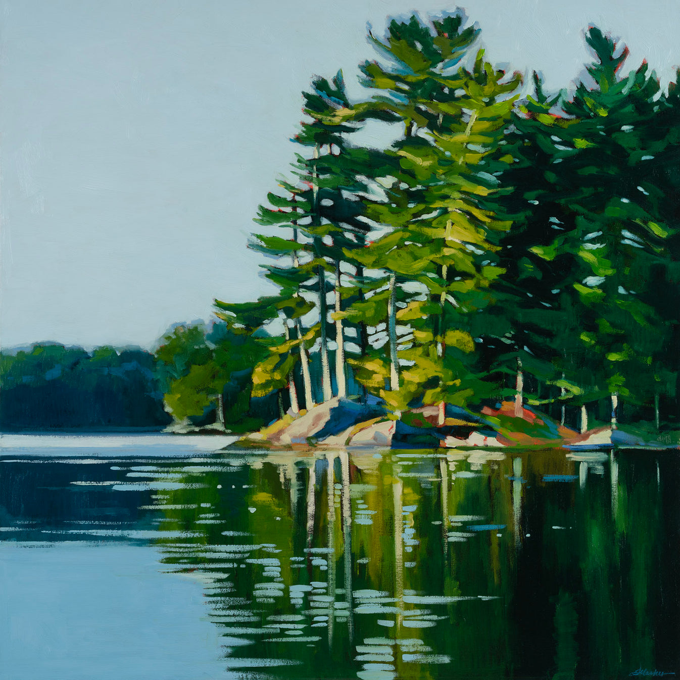 Jessica Masters - Morning Light II by Jessica Masters - Crown and Press ...