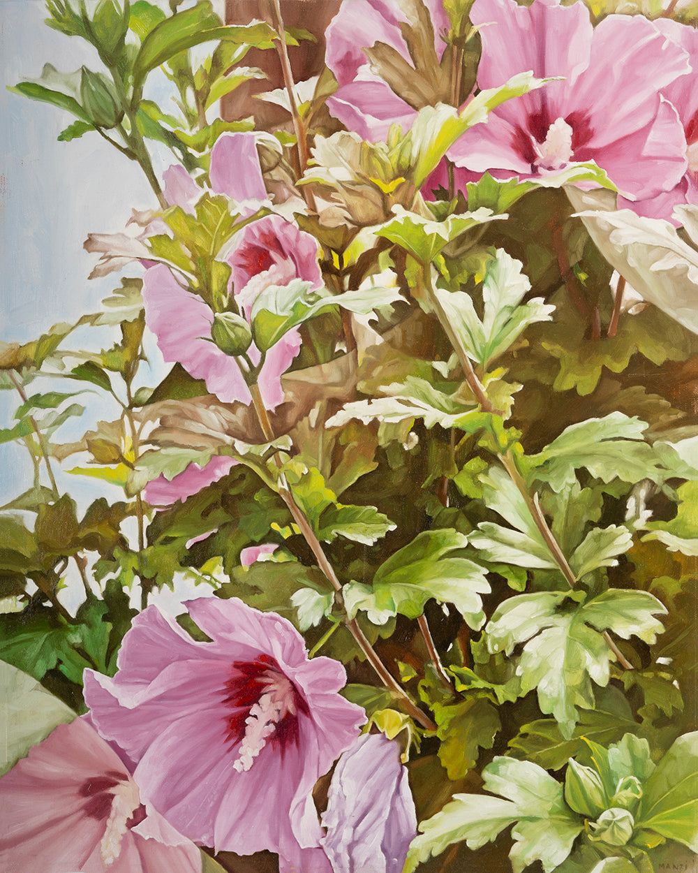 Rose of Sharon by Sandra Manzi - Crown and Press Gallery – crownandpress